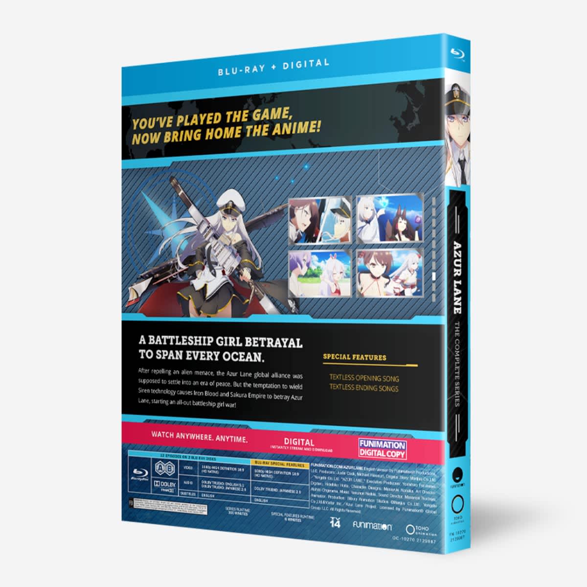 Shop Azur Lane The Complete Series - BD | Funimation Shop Azur Lane The Complete Series - BD | Funimation