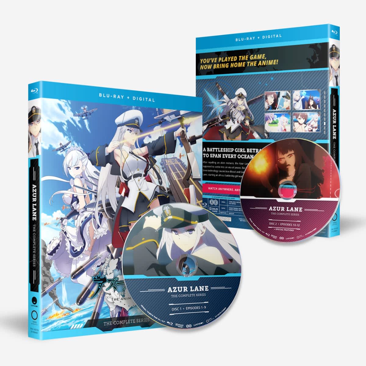 Shop Azur Lane The Complete Series - BD | Funimation Shop Azur Lane The Complete Series - BD | Funimation